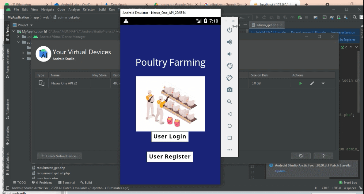 EGG Production Management System - Android & PHP Abstract - Code Shoppy