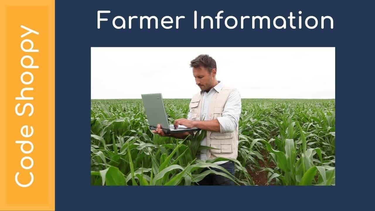 Farmer Information Application - Android & PHP Abstract - Code Shoppy
