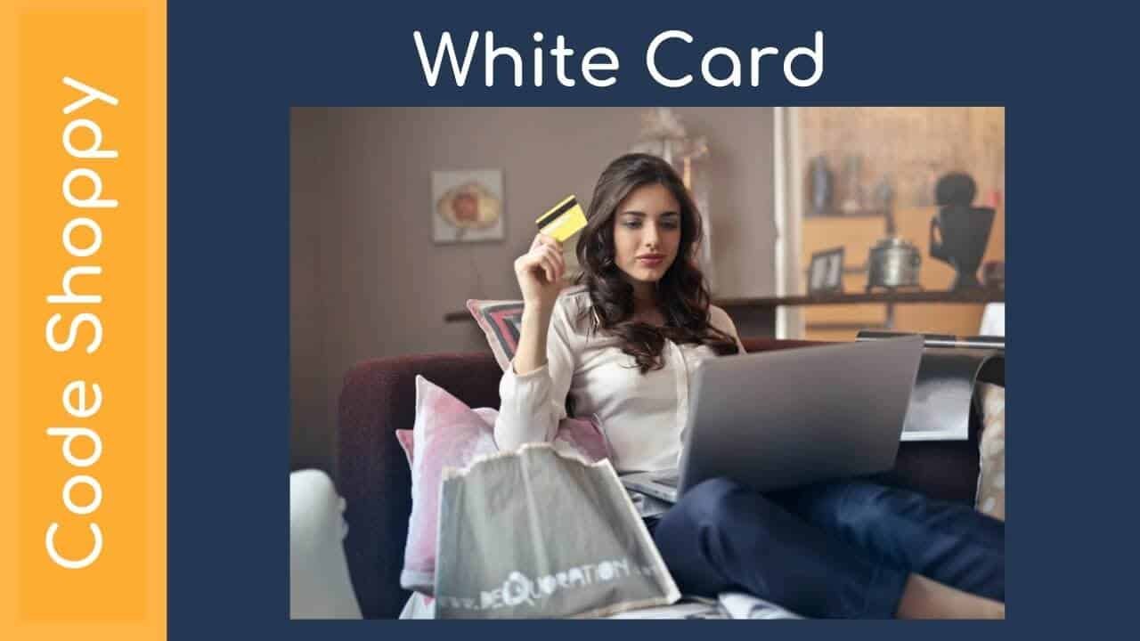 White Card - Android & PHP Abstract - Code Shoppy