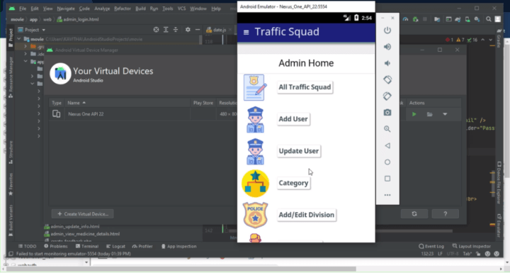 Traffic Squad Application - Android & PHP Abstract - Code Shoppy