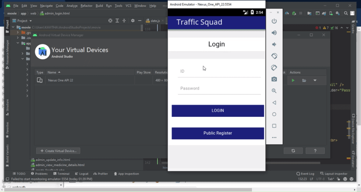 Traffic Squad Application - Android & PHP Abstract - Code Shoppy