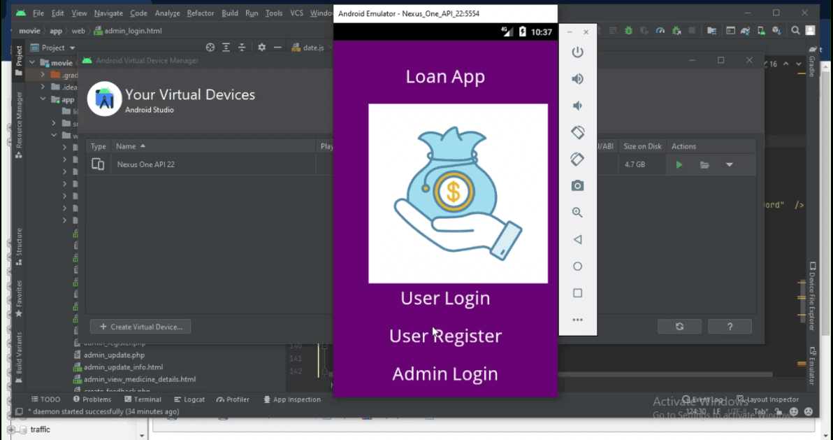 Loan Management System Projects Android And Php Abstract Code Shoppy