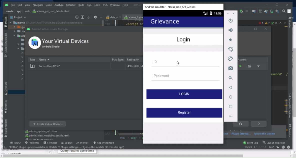 College Campus Grievance System For Student Project - Android & PHP Abstract - Code Shoppy