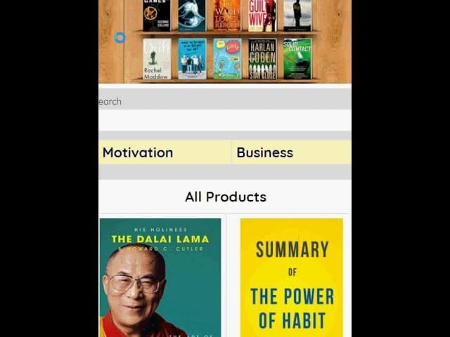 Online Book Store - Android & PHP Abstract - Code Shoppy